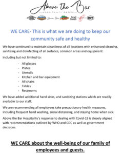 Notice to Guests - The Cottage Siesta Key